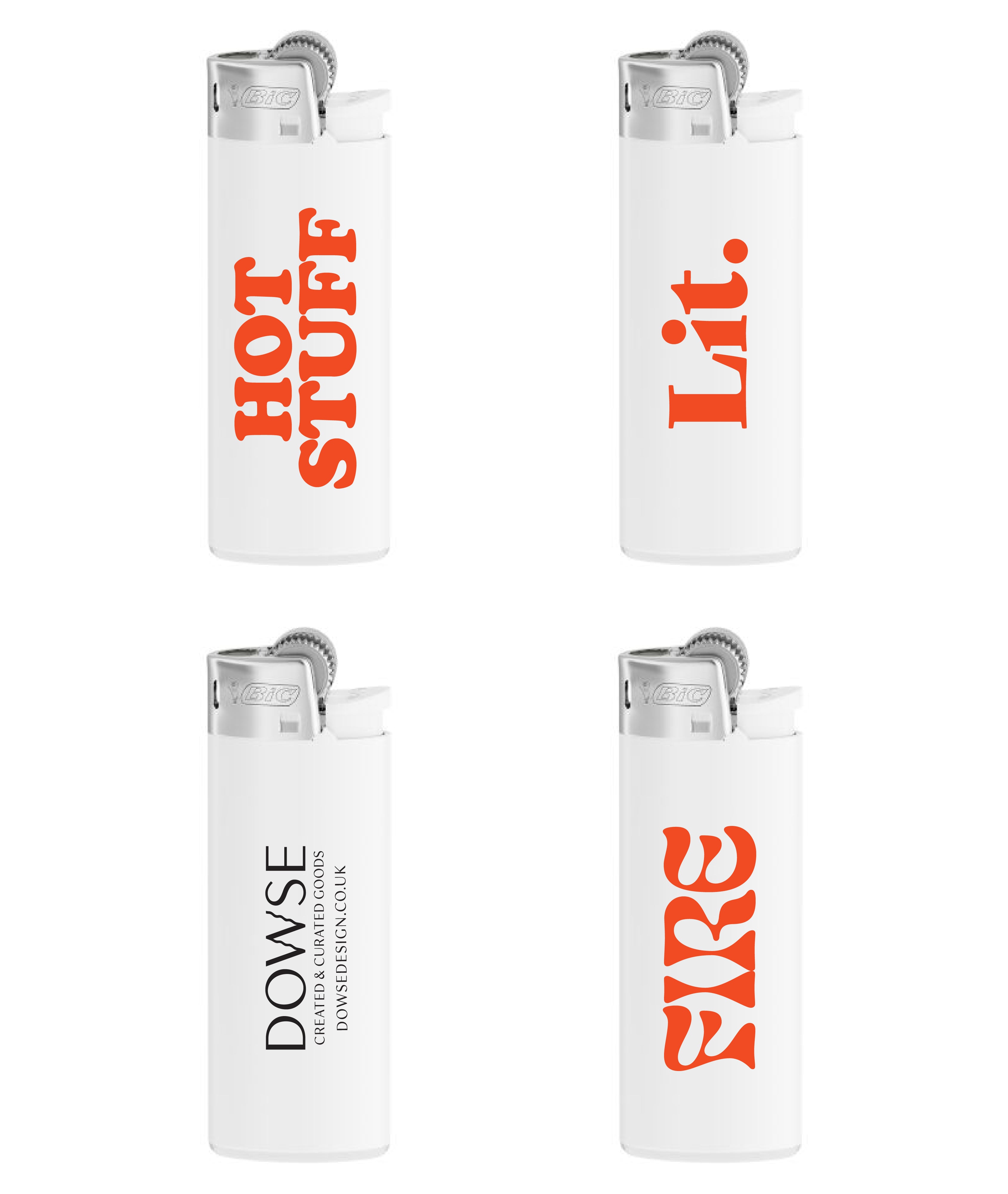 'Hot' lighters - various styles – DOWSE