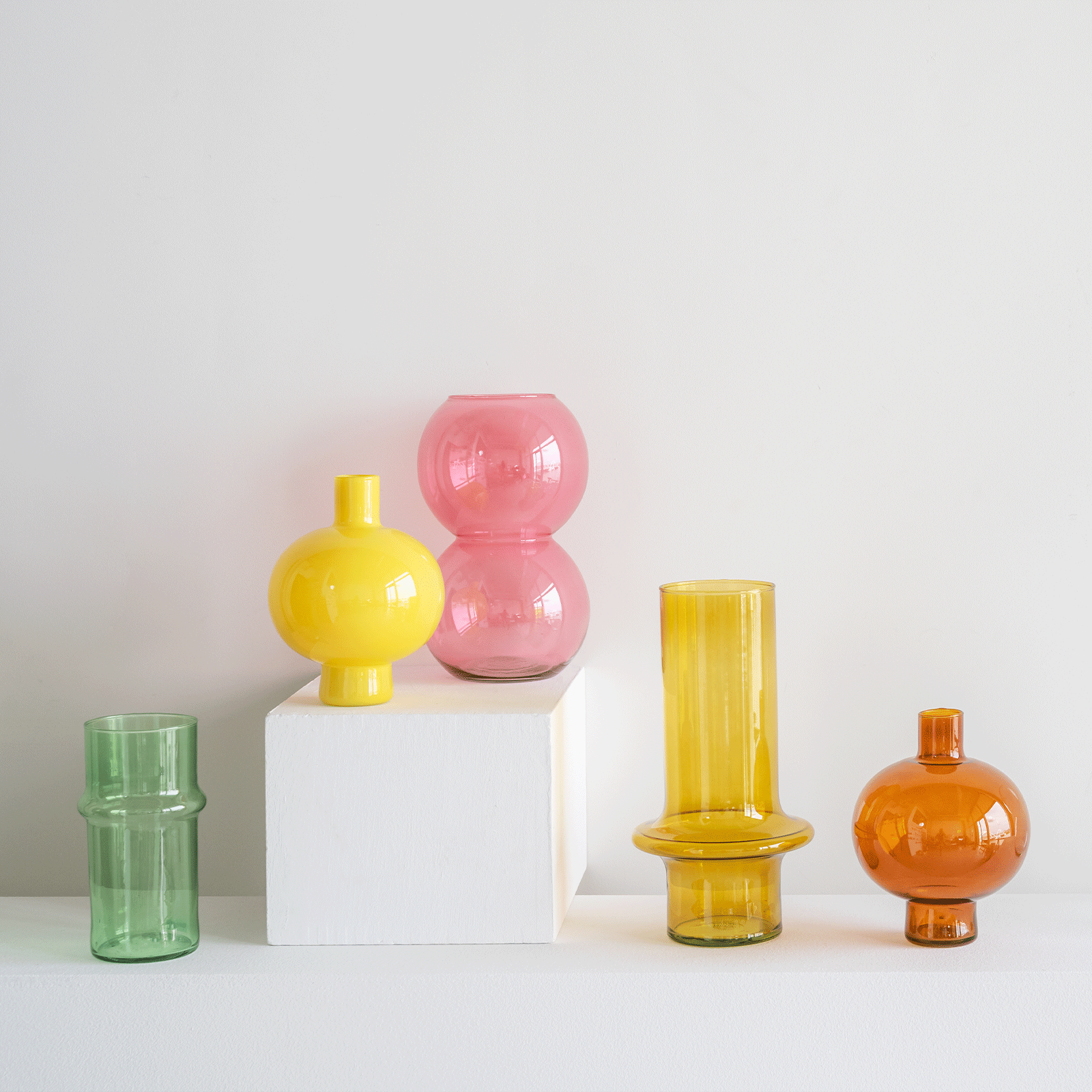 Large Pink Bubble Vase – DOWSE